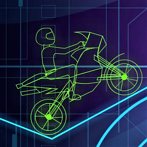 Neon World Biker - Play Neon World Biker at UGameZone.com