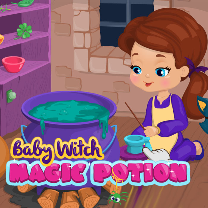 Baby Witch: Magic Potion - Play Baby Witch: Magic Potion at UGameZone.com
